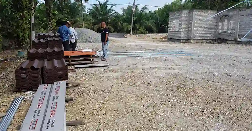 Saiz Atap Gajah, Dimensi dan Cara Kiraan
