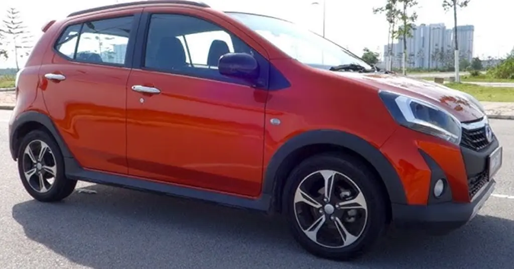 Saiz Tayar Axia Standard Mengikut Tahun