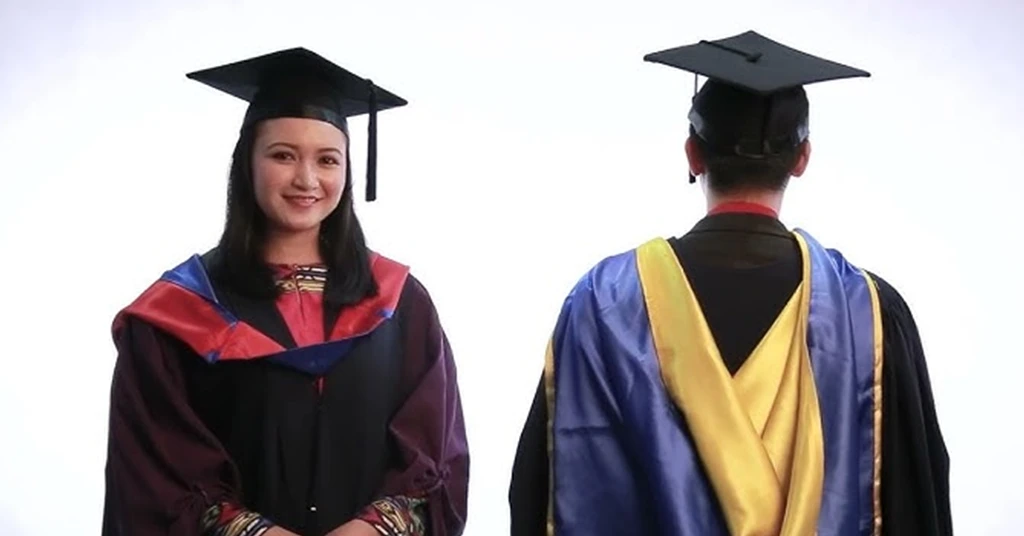 Saiz Jubah Konvo Mengikut Universiti dan Cara Ukur