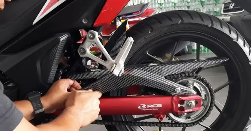 Saiz Tayar RS150 Standard, Depan dan Belakang