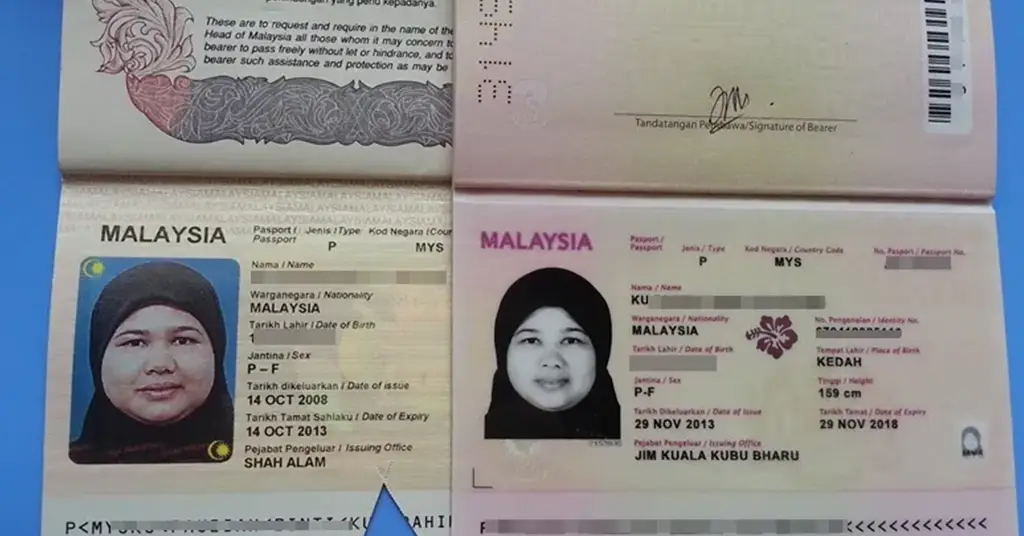 Saiz Gambar Passport Malaysia Digunakan Secara Rasmi