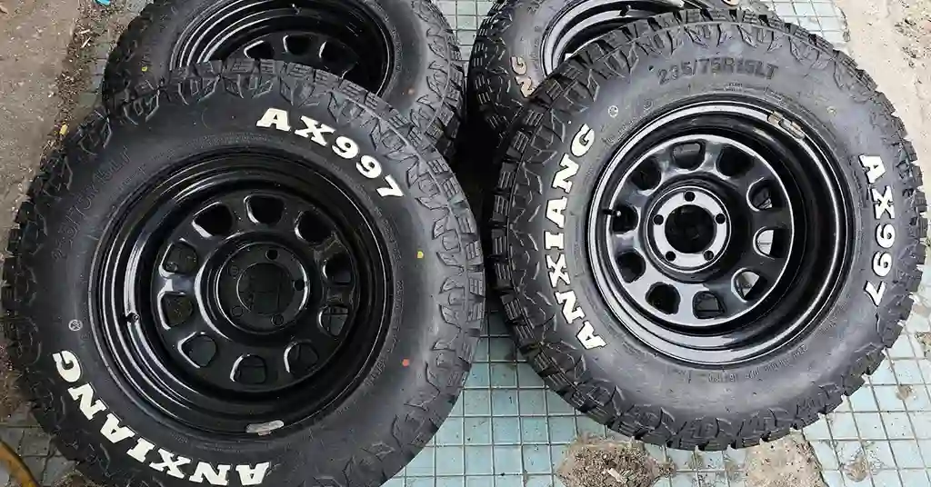 Spesifikasi Standard Saiz Tayar Kembara Mengikut Varian