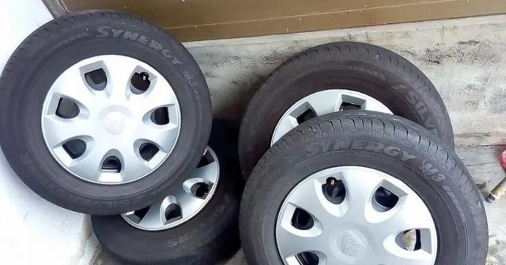 Saiz Tayar Kereta Saga VVT Standard & Tekanan Angin